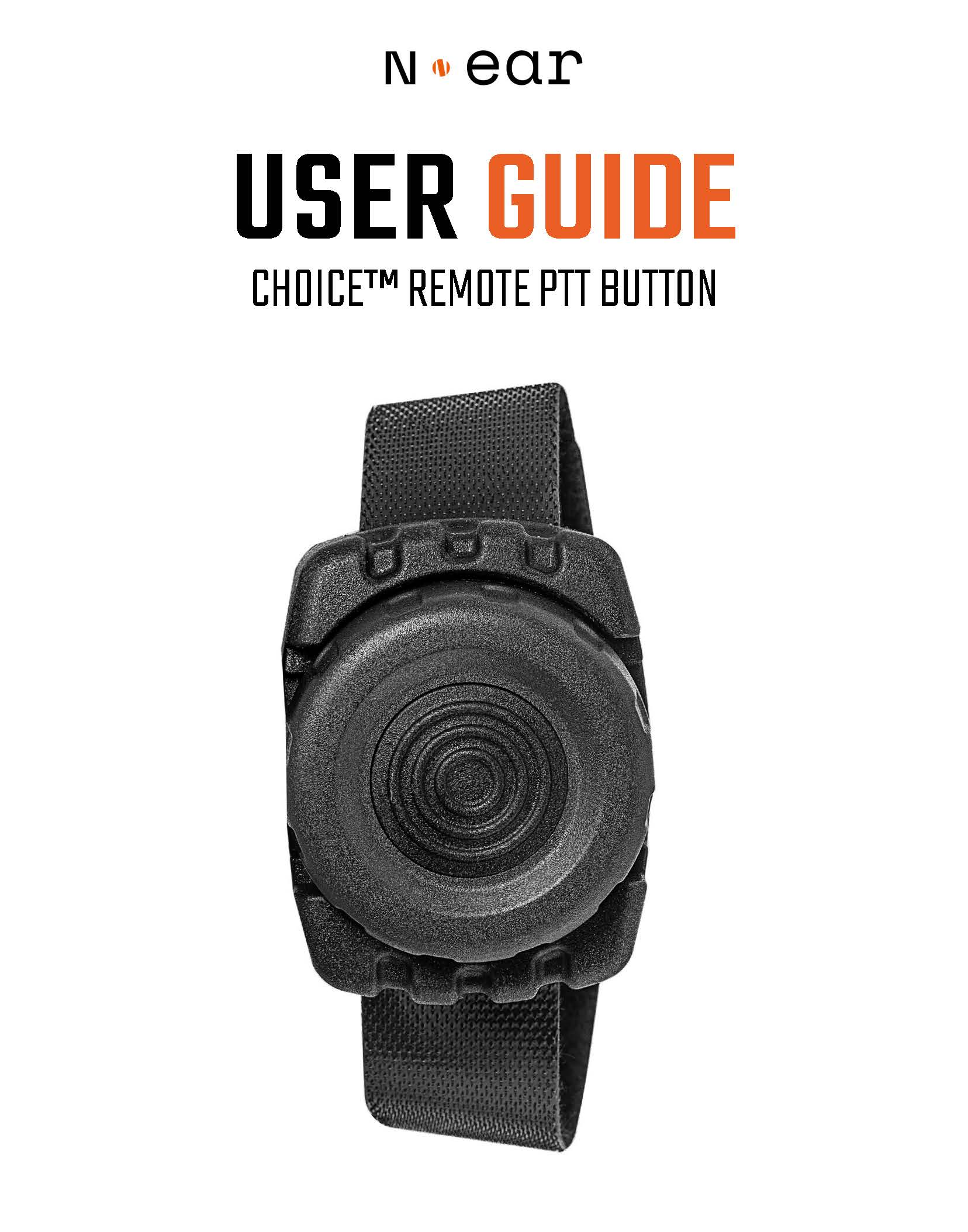 N-ear: Product Help for 360 radio earpieces and PTT's