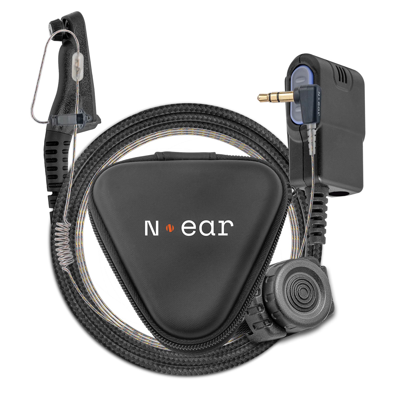 N-ear: Phoenix Kit - 360™ Earpiece with Choice™ PTT/Mic.