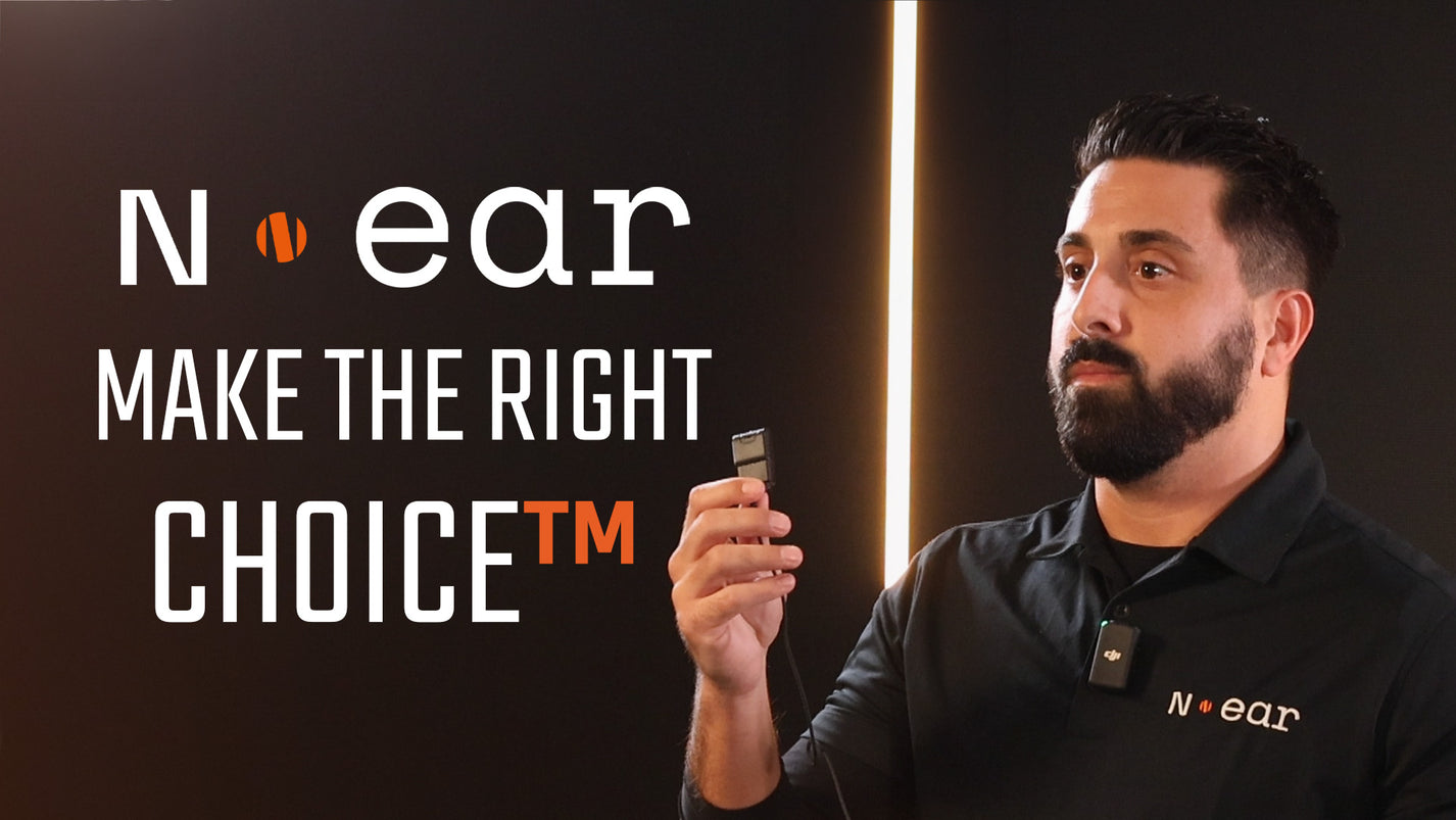 N-ear: Phoenix Kit - 360® Earpiece with CHOICE® PTT/Mic.